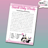 Panda Baby Shower Games Printable Set For Baby Girls - May Prints