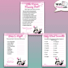Panda Baby Shower Games Printable Set For Baby Girls - May Prints