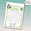 Panda Themed Baby Shower Games For Baby Boys